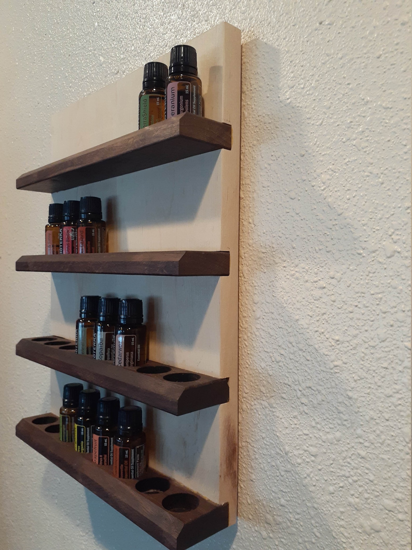 Essential Oil Shelf, Essential Oil Display - Etsy