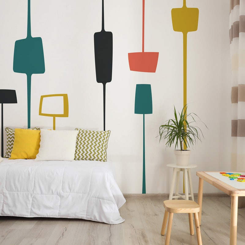 Modern Wall Decal - Etsy