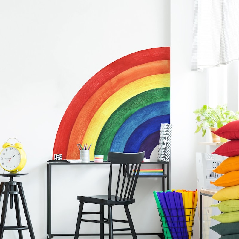 Rainbow Wall Art - Etsy