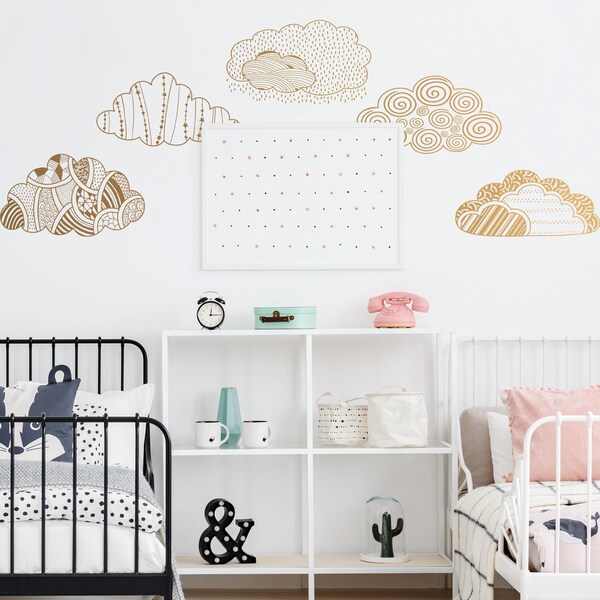Cloud Wall Decals (You'll Enjoy) - Etsy