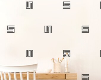 Square Wall Decals - Etsy