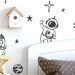 Out of This World Wall Decal Set | Space Objects Space Ship Rocket ...