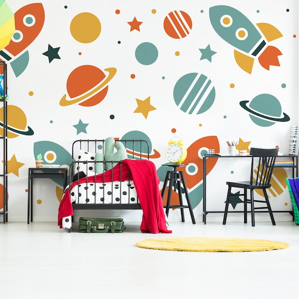 Large Planet Decal - Etsy