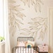 Line Drawing Corner Wall Decals, Accent Floral Line Drawing Corner ...