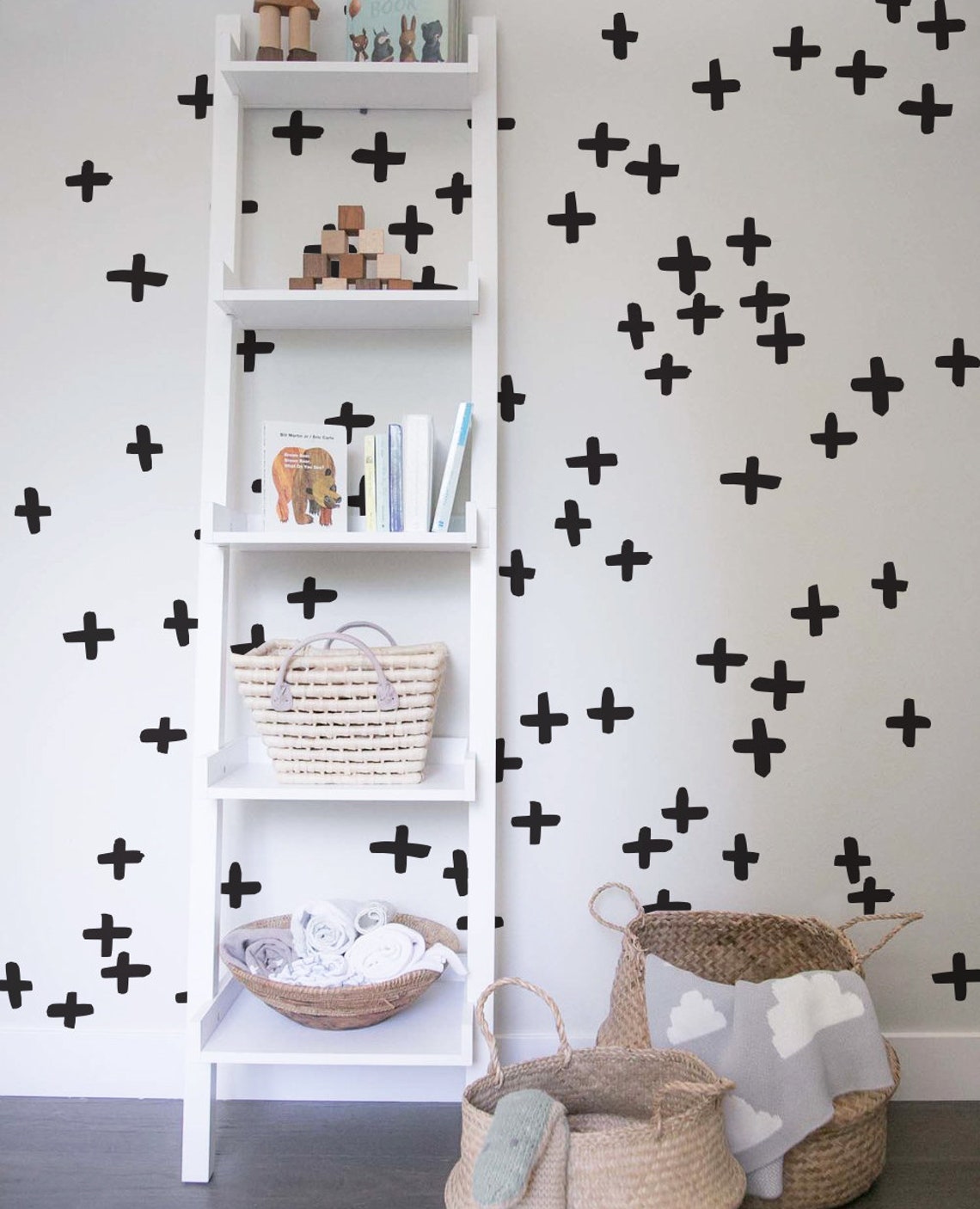 Plus Sign Vinyl Wall Decals Stickers Plus Sign Hand Drawn - Etsy