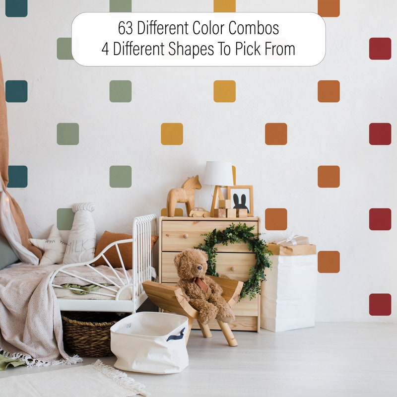 Playroom Decal Shapes - Etsy
