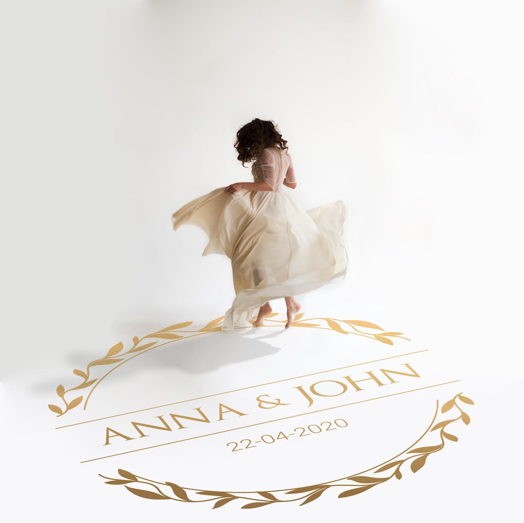 Dance Floor Decal | Wedding Floor Decal | Vinyl Floor Decals | Wedding ...