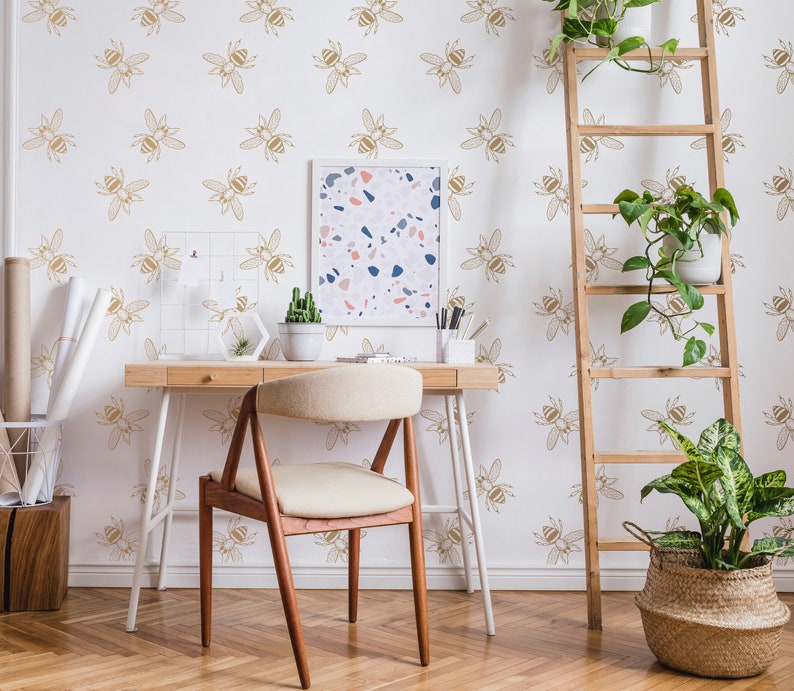 Bees Wall Decals Honey Bees Insects His and Hers - Etsy