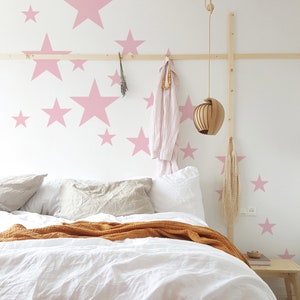 Extra Large Star Wall Decals Stars Stickers, Zodiac Wall Decals ...