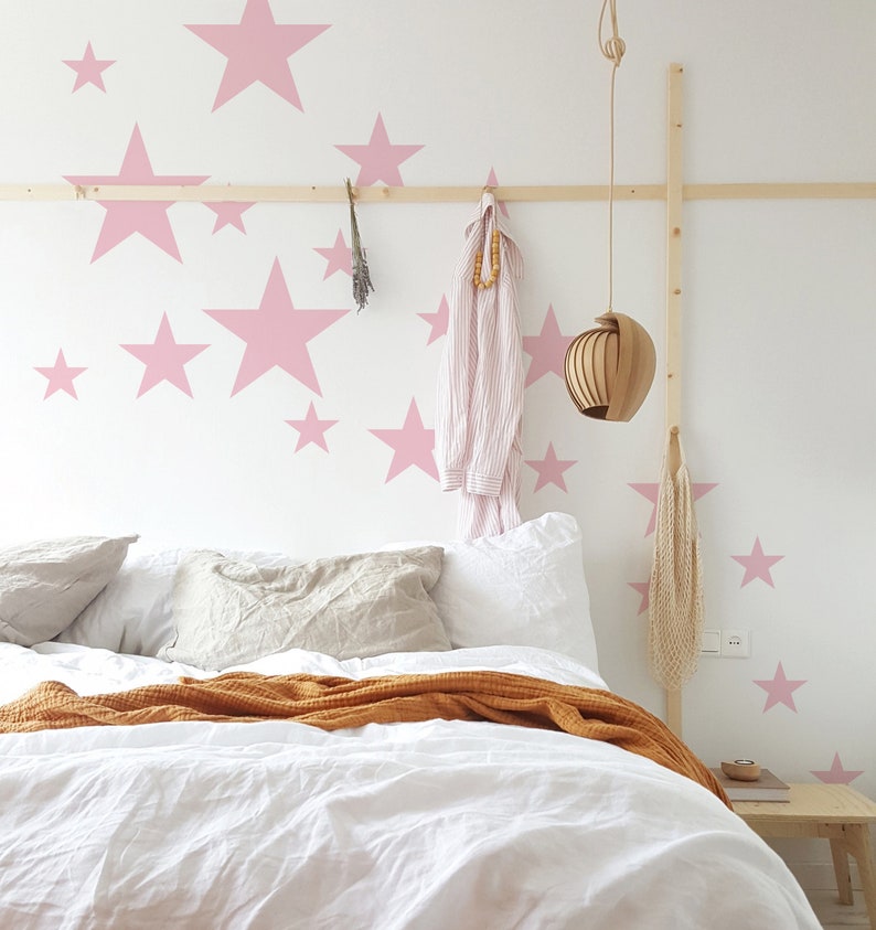 Extra Large Star Wall Decals Stars Stickers, Zodiac Wall Decals ...