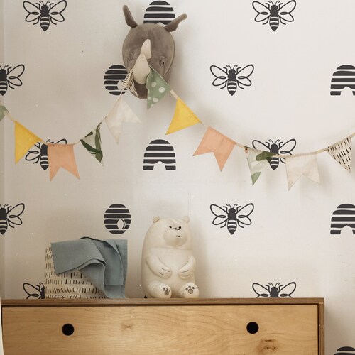 Save the Bees Wall Decals Bee Hive Wall Decals Bees Wall - Etsy