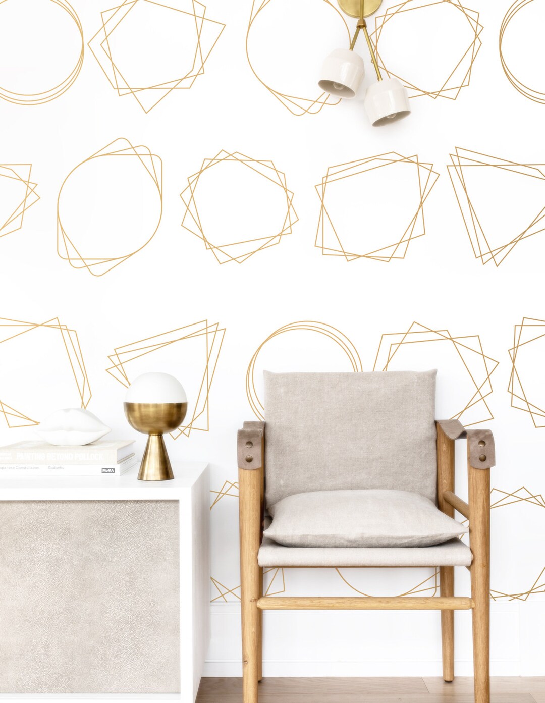 Geometric Patterns Wall Decals | Geometric Circular Wall Décor Murals ...