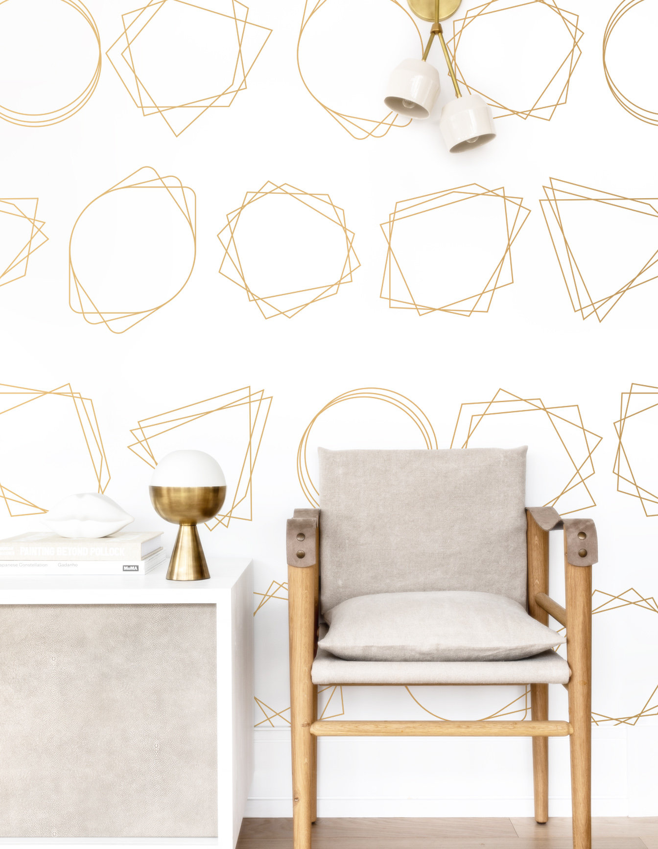 Geometric Patterns Wall Decals Geometric Circular Wall Décor | Etsy