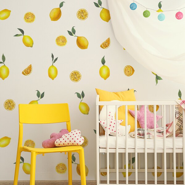 Lemon Wall Decals - Etsy