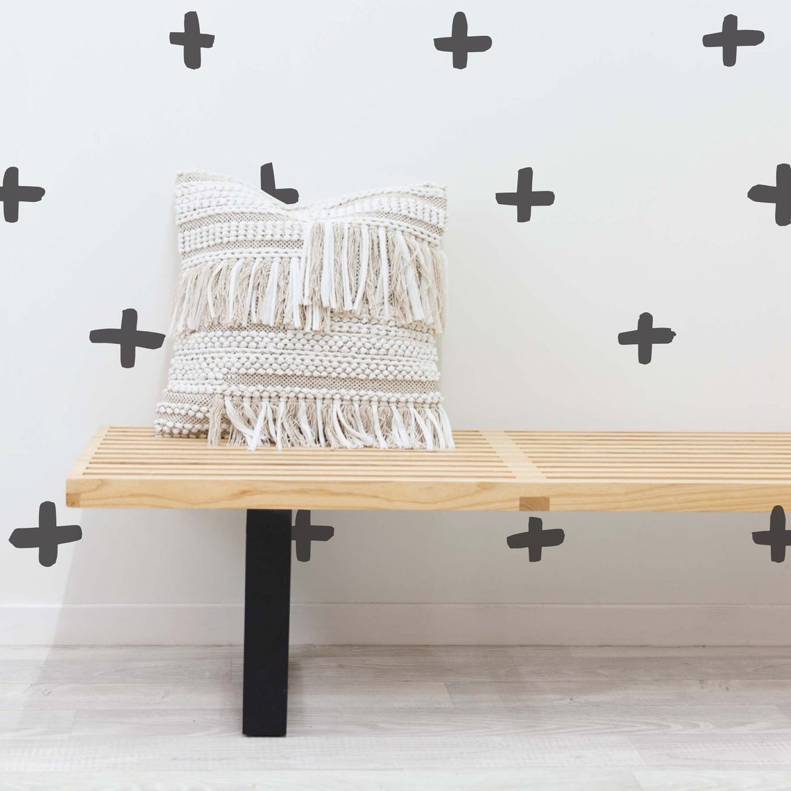 Plus Sign Vinyl Wall Decals Stickers Plus Sign Hand Drawn | Etsy