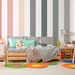 Rainbow Stripes Wall Mural Pastel Rainbow Wall Decal - Etsy