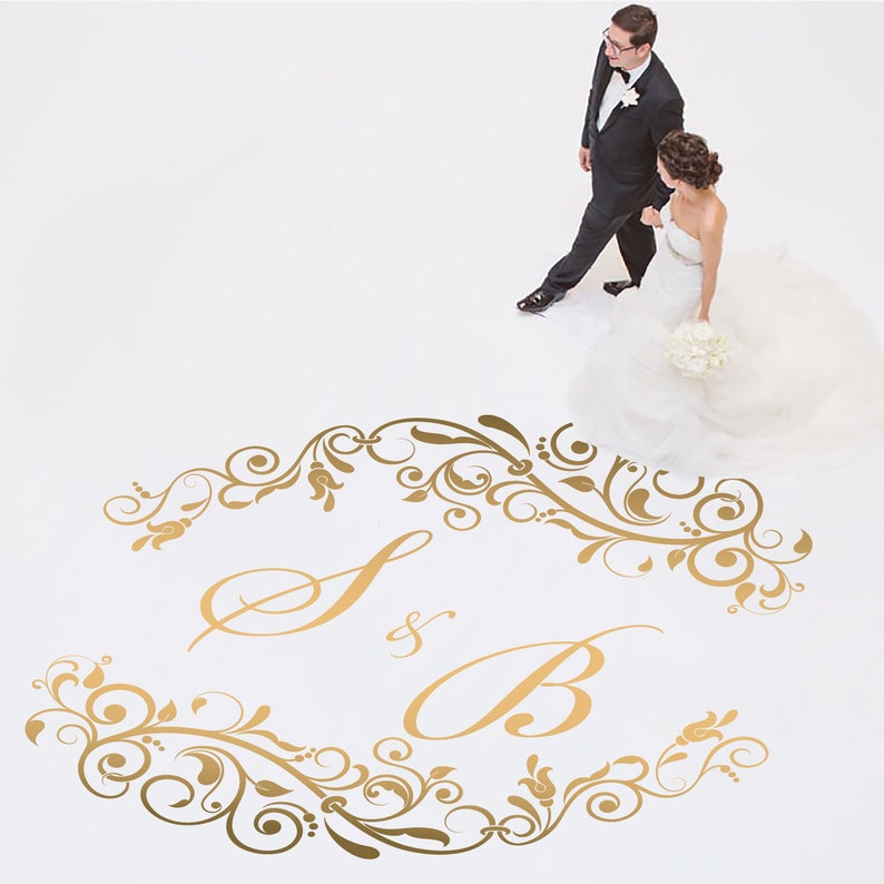 Dance Floor Decal Wedding Floor Decal Vinyl Floor Decals | Etsy
