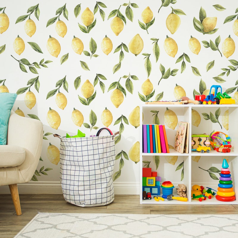 Lemon Wall Decals - Etsy