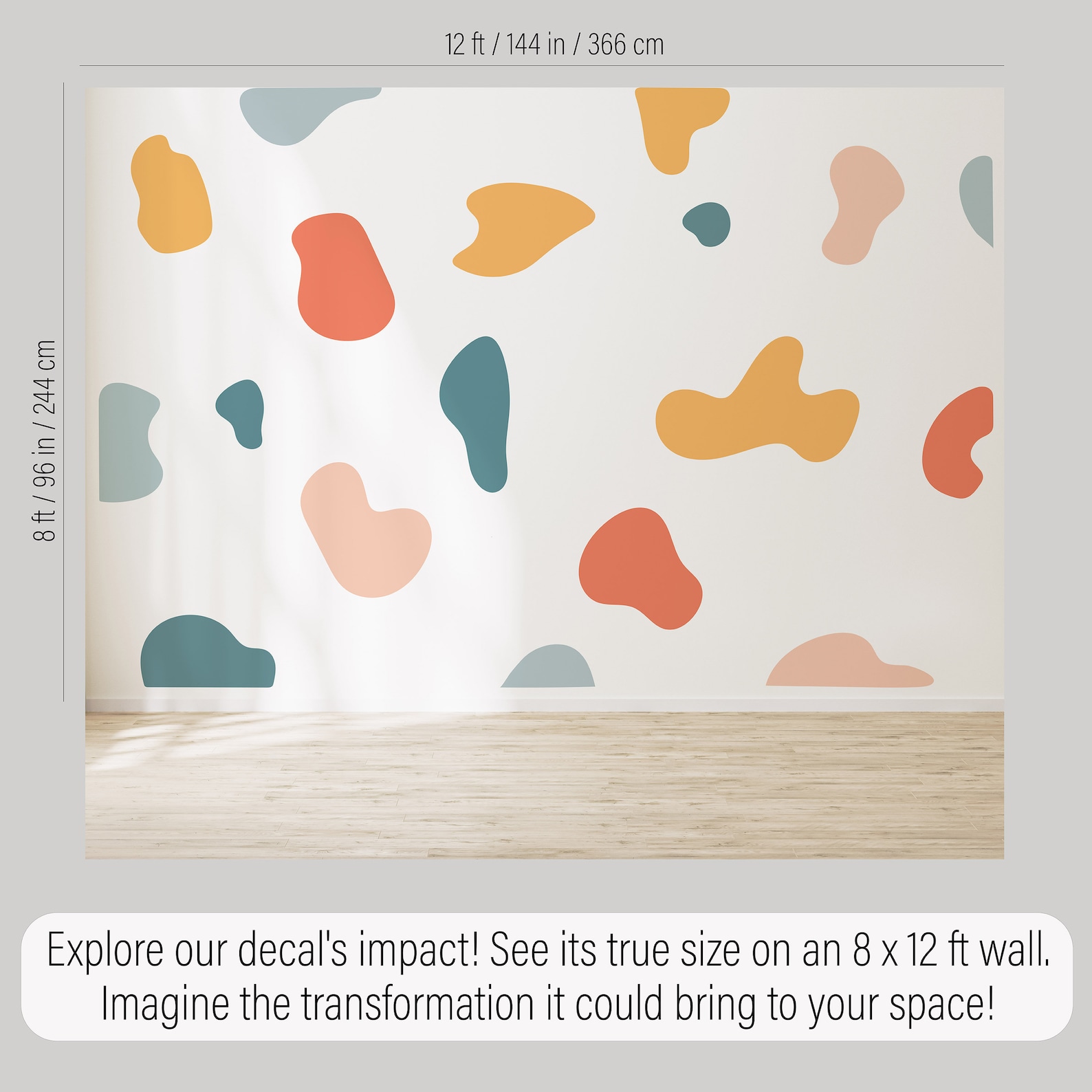 Abstract Shapes Wall Decals, Abstract Wall Decor for Nurseries and ...
