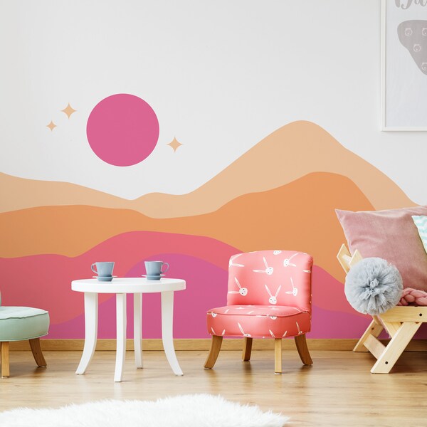 Desert Mural - Etsy