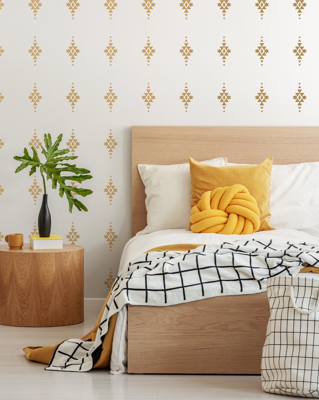 Bohemian Tribal Pattern Wall Decals | Boho Tribal Wall Decals ...