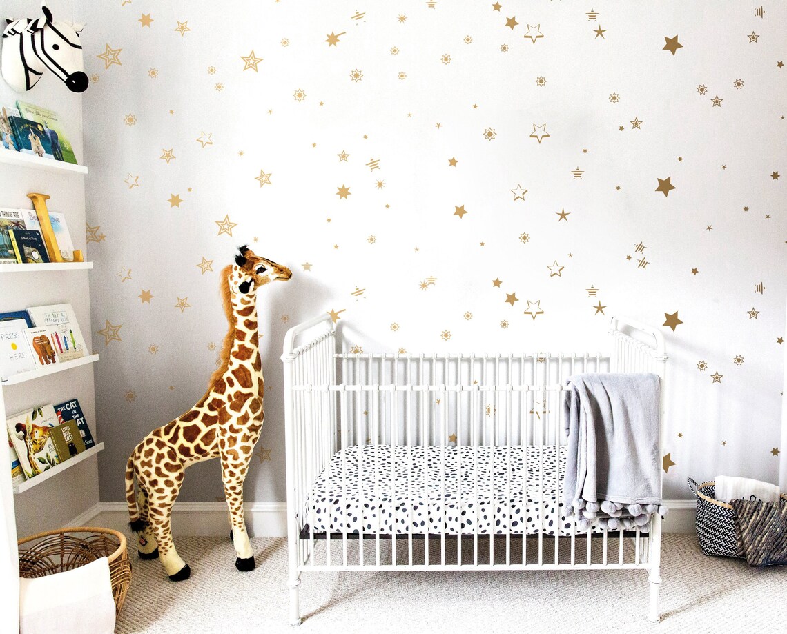 Star Wall Decor Star Wall Decals Star Stickers Nursery - Etsy