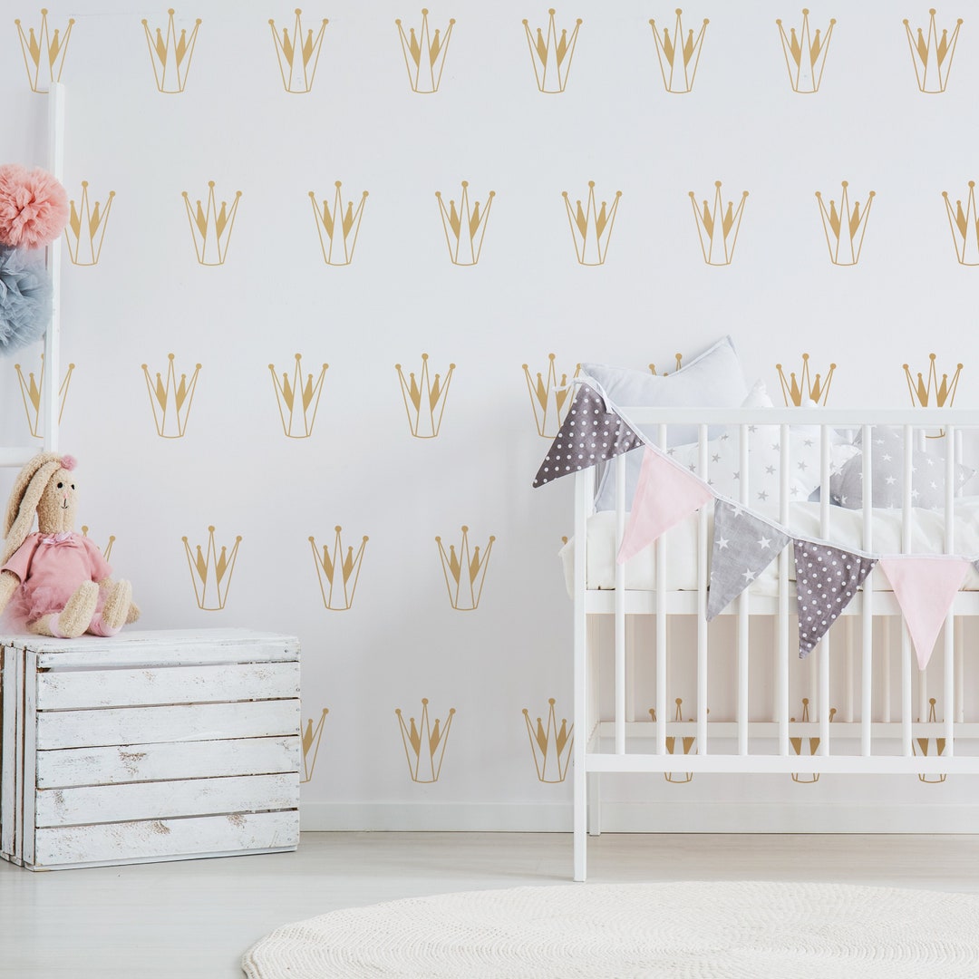 A True Queen Wears A Crown Wall Decals Princess and Queen Wall Decals ...