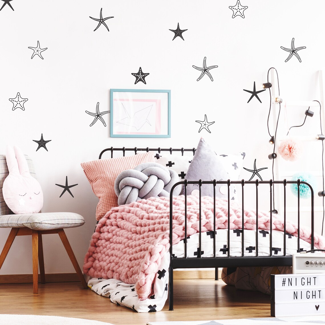 Sea Shell Wall Decals | Starfish Wall Decals | Shell Vinyl Stickers ...