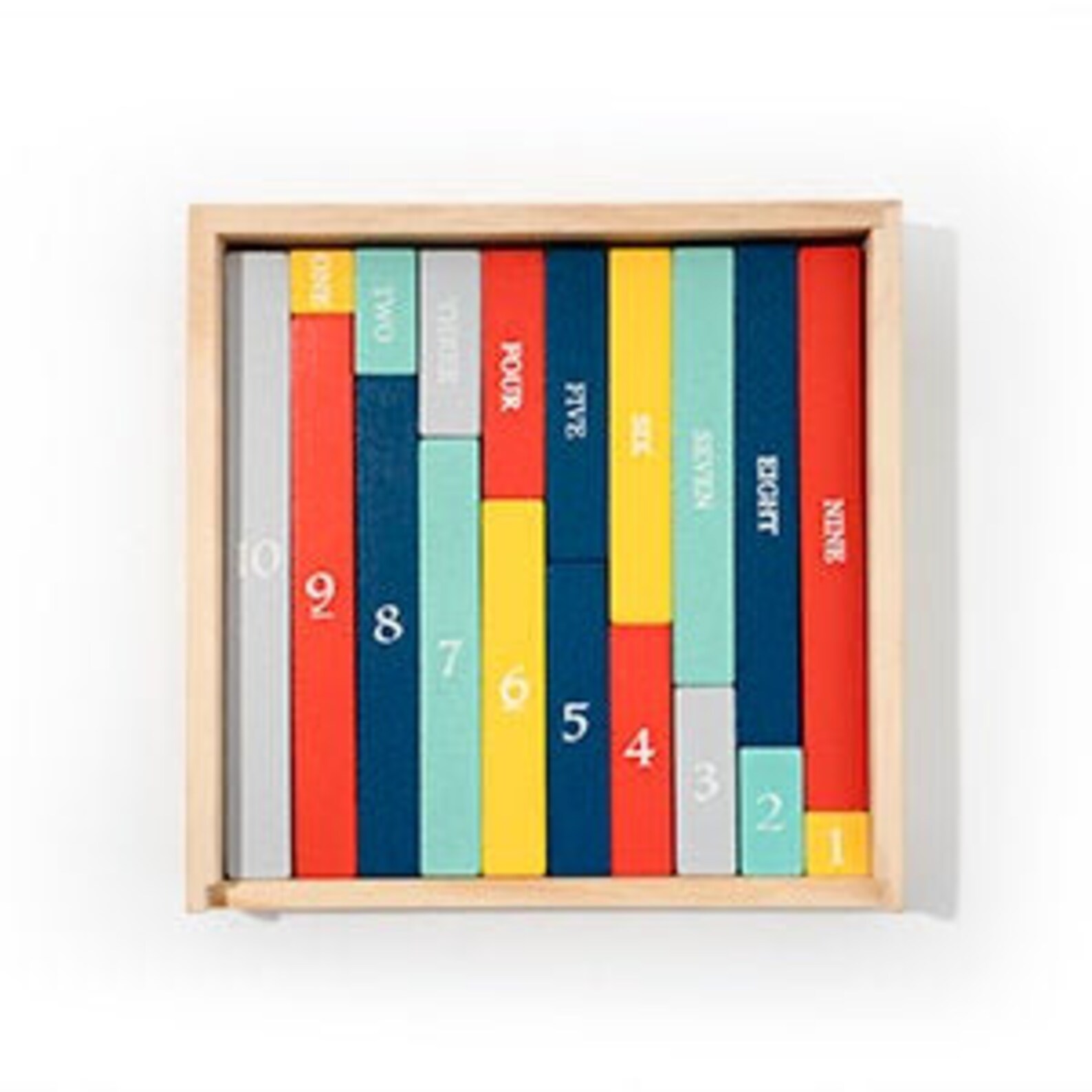 Numberblocks 0 10 Stackable Wooden Building Blocks | Etsy