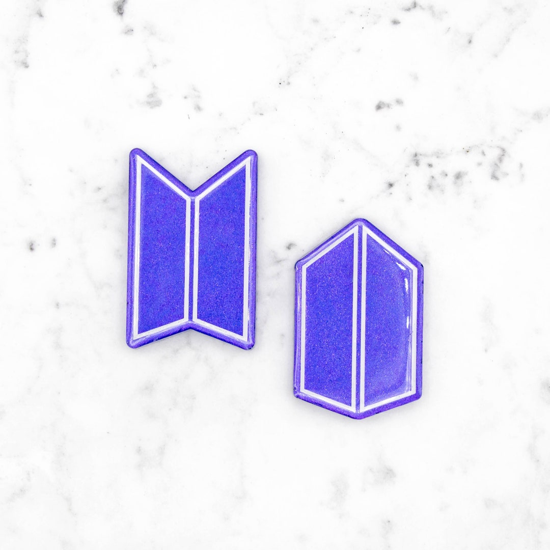 BTS Army Symbol Pendants Violet Purple Color Shifting - Etsy