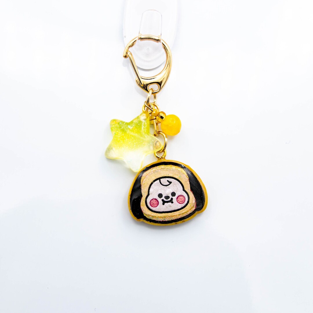 Soft Sparkle Kpop Buddy Keychain - Adorable Sweet Baby BT21 Puppy ...