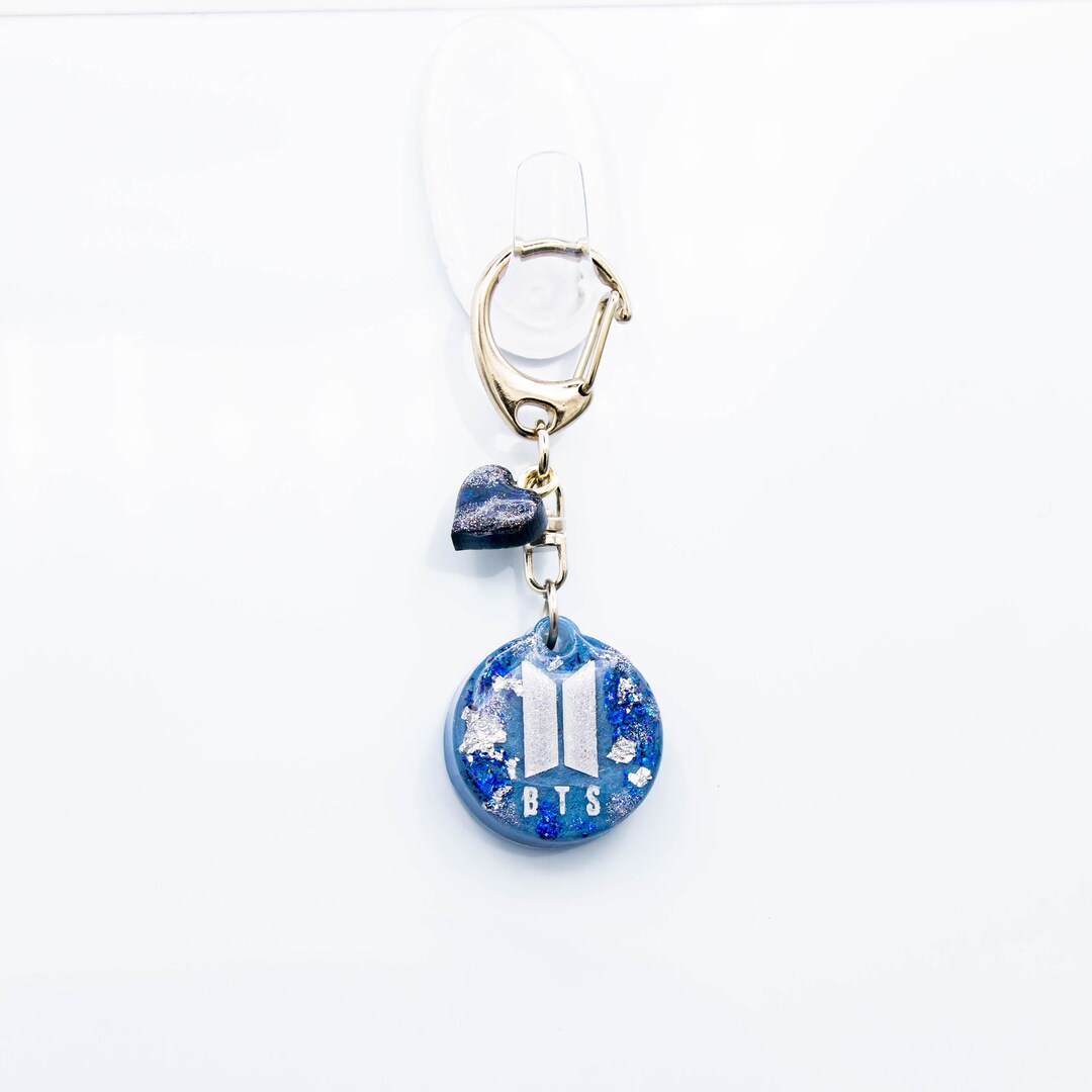 Blue & Grey BTS Pendant - Silver Azure Song Inspired - Kpop Music ...