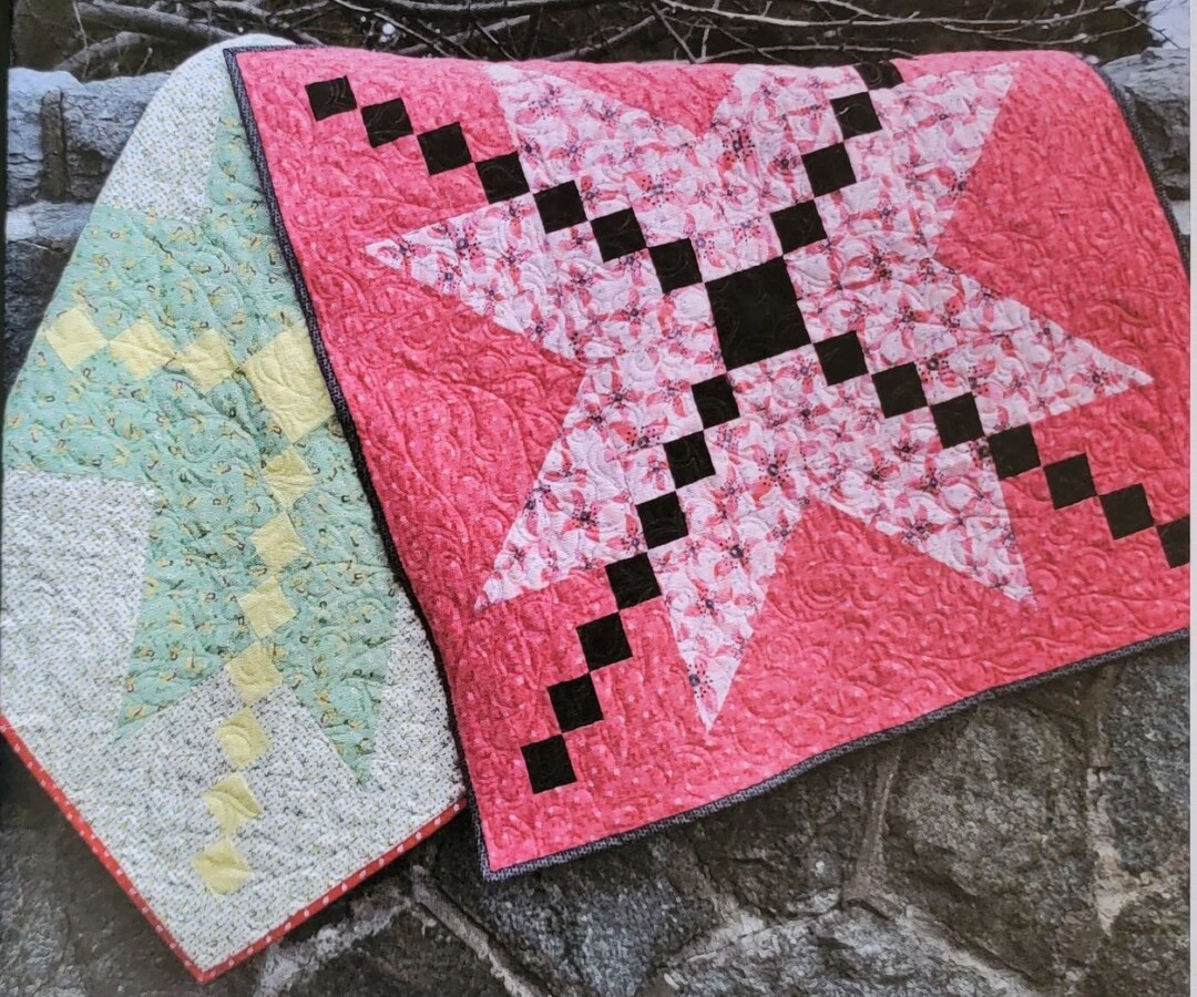 Quilt Pattern – “shine Like a Star” by Sweet Janes Quilting Designs ...