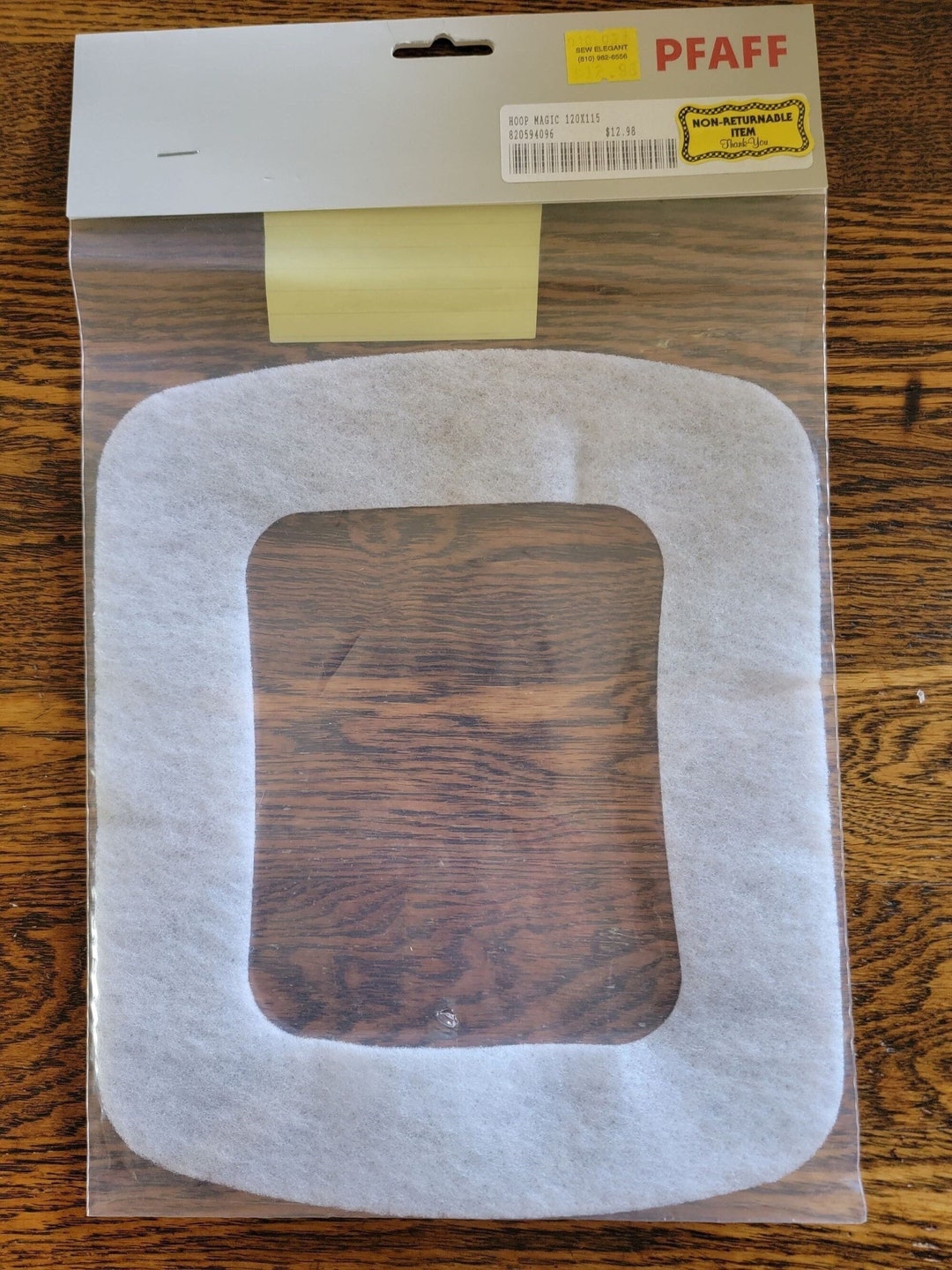 Pfaff Magic Hoop 120x115, Product Number 820594-096, Embroidery - Etsy