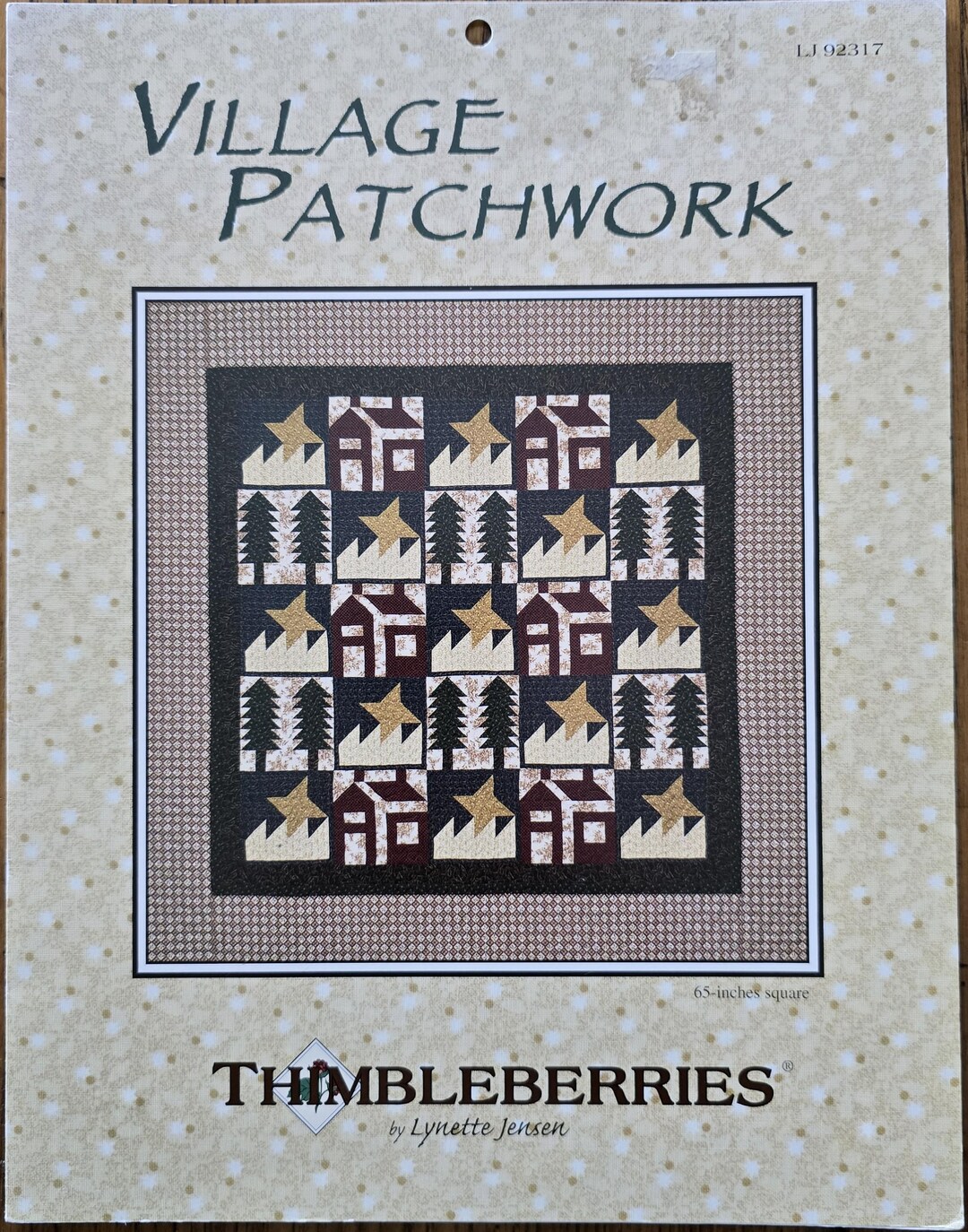 Thimbleberries Village Patchwork Quilt Pattern, 65" Square - Etsy