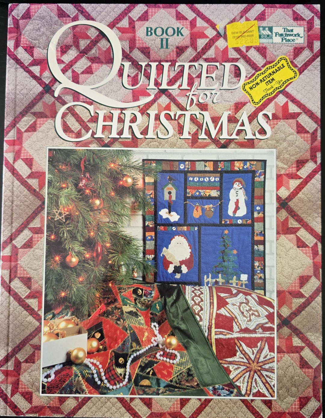 Quilted for Christmas-book II, Soft Cover Book, That Patchwork Place ...