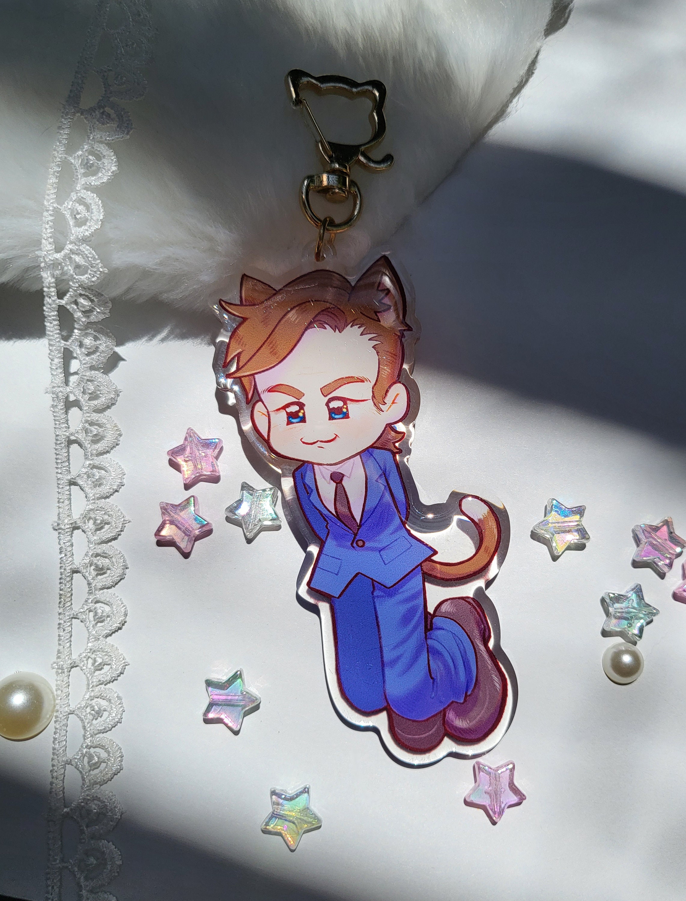 Catboy Saul Goodman Jesse Pinkman Bcs/brba Acrylic Keychains - Etsy