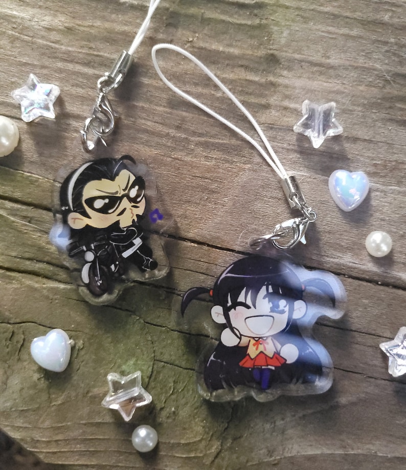 School Rumble Tenma Tsukamoto Kenji Harima Karasuma Ooji Acrylic Charm ...