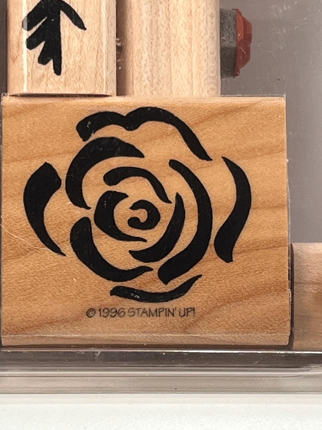 Stampin up 1996 Floral and Leaves Set of 8 in Great Condition - Etsy