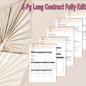 Cake Maker Baker Business Form Templates - Etsy