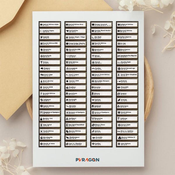 Psa Label Template - Etsy