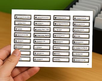 Sort MTG by Color Combinations | Trading Card Dividers W/ FREE Labels ...