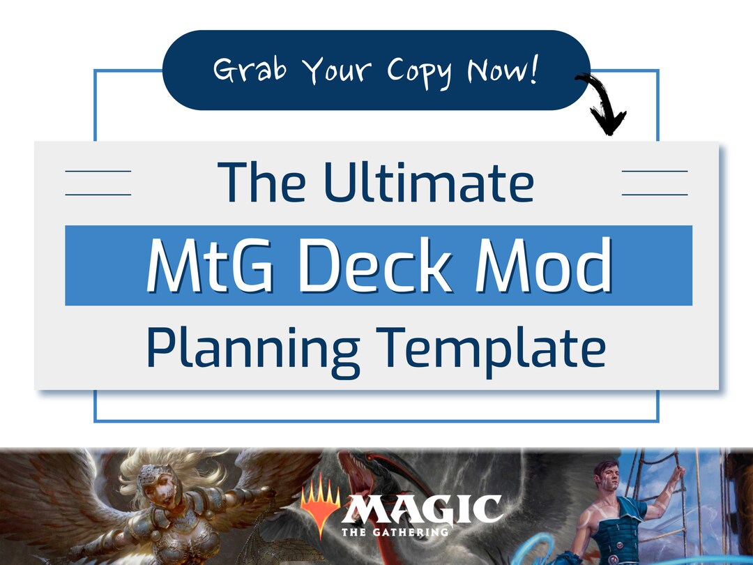 Magic the Gathering Deck Change Planner (v1) - Etsy