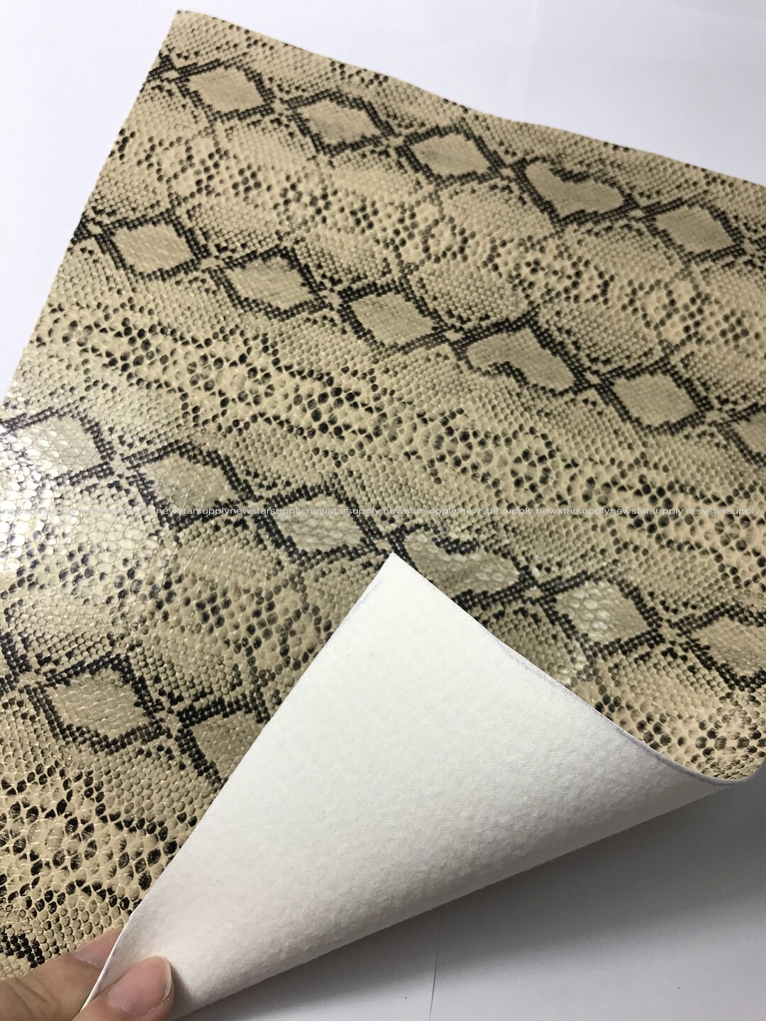 Snake Faux Leather Fabric Leather Sheet Leather Supply Wholesale Fabric ...