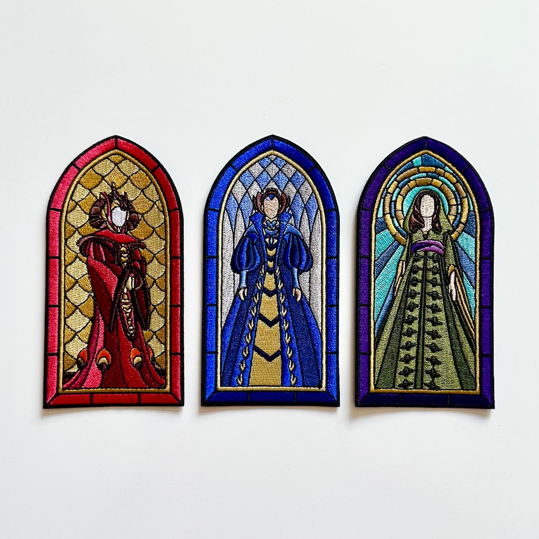 Stained Glass Amidala Patches Set 2 - Etsy
