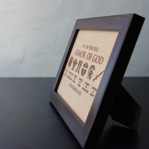 The Armor of God Sign Decor Full Armor of God Father Gift Fathers Day ...