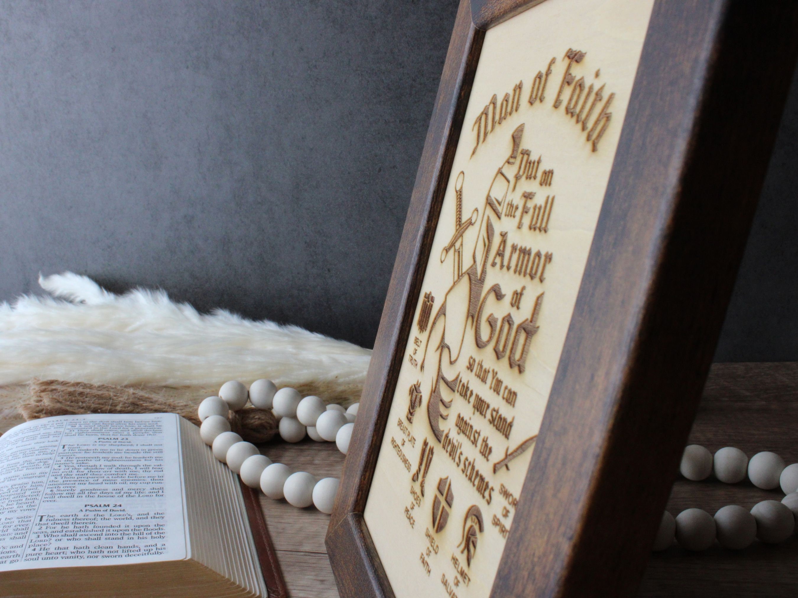 The Armor of God Decor Full Armor of God Father Gift Fathers Day Gift ...