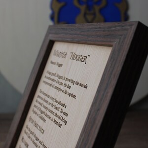 Wanted: "hogger" Classic Wow Quest Engraved Wood Sign, World of ...