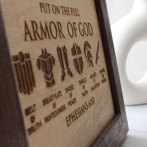 The Armor of God Sign Decor Full Armor of God Father Gift - Etsy