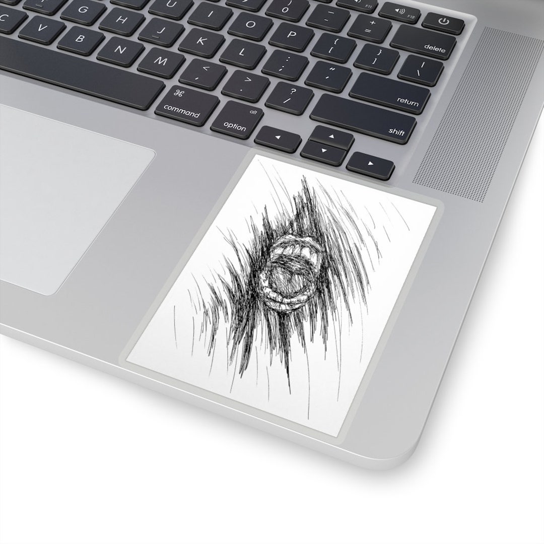 Void Rage | Surreal Dark Art | Vinyl Decal Sticker - Etsy
